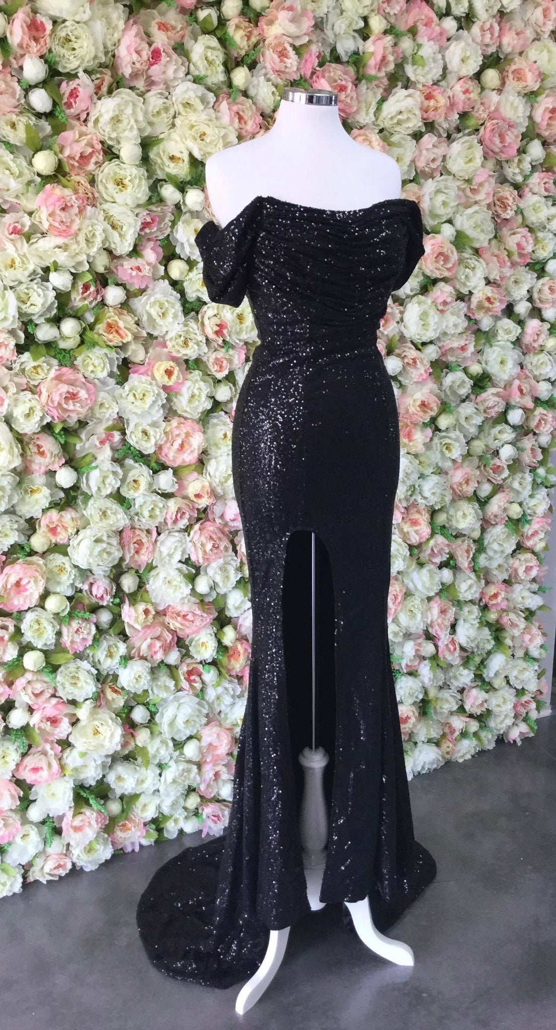 Diamond Gown - Black – Goldilocks Boutique + Ciss & Cola